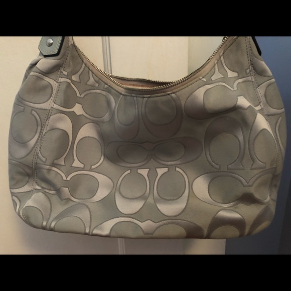 Coach | Bags | Powder Blue Coach Shoulder Bag | Poshmark